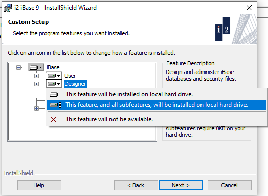 How do I add iBase Designer to an existing installation?