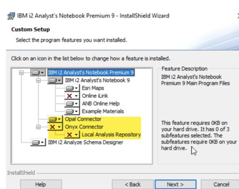 Prompted for URL when launching i2 Analyst's Notebook Premium
