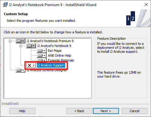 Prompted for URL when launching i2 Analyst's Notebook Premium