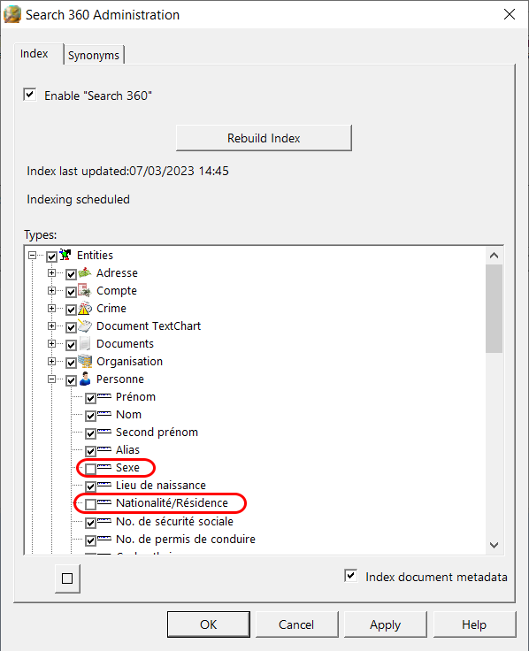 iBase Search 360 doesn't give expected results