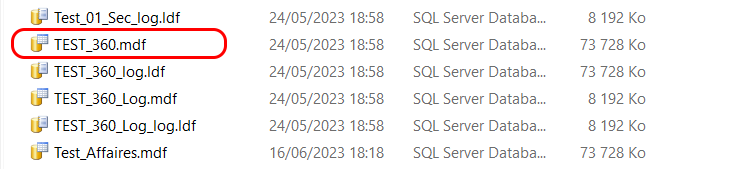 An error occurred when upsizing the database. (Unable to create database. Error 5170)