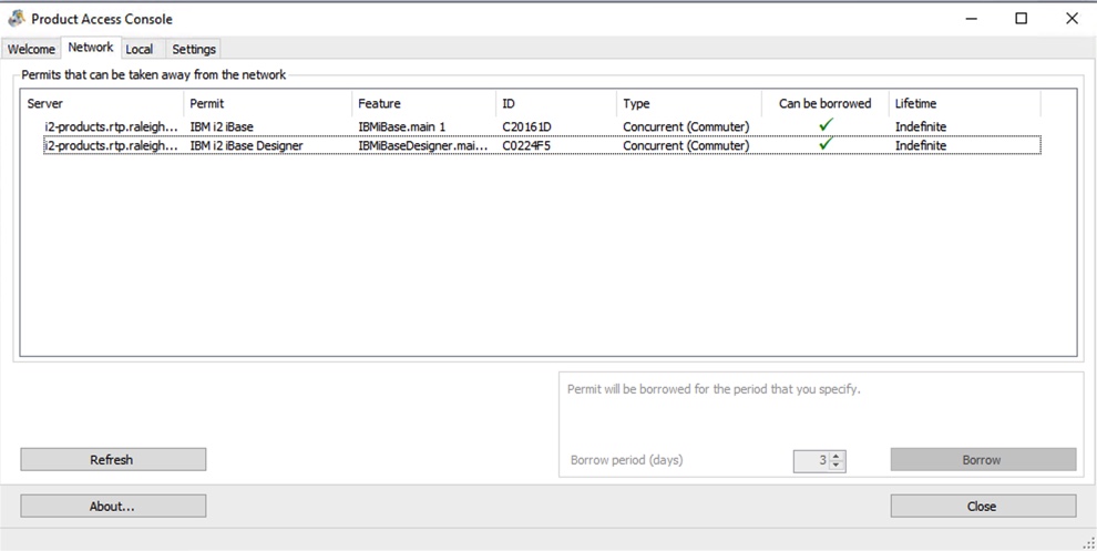 Error Message stating that i2 software (ANB and/or iBase) is not licensed