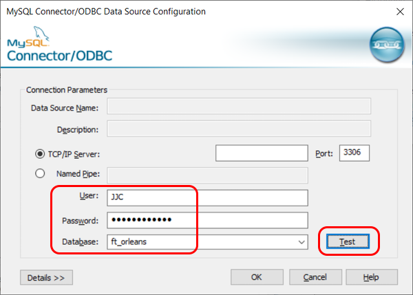 Import data from MySQL into iBase