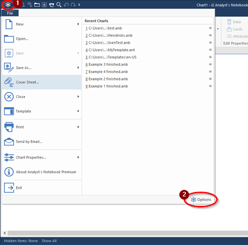 When I chart data from iBase I get “Analyst's Notebook is currently ...