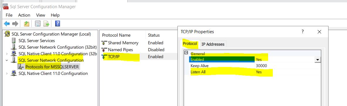Deploying i2 Analyze with SQL server results in the error - Cannot connect to the database