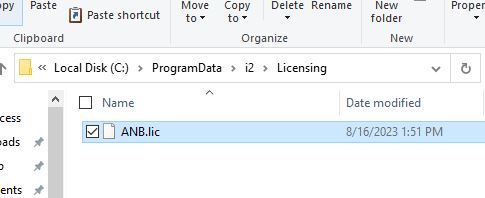 Deploy i2 Analyst's Notebook with internet licensing automatically enabled