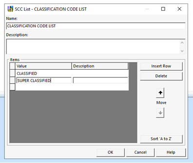 How to use Security Classification Codes (SCC) to restrict access