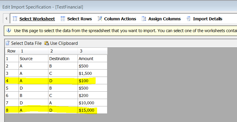 Importing financial data into i2 Analyst's Notebook and displaying BOTH ...