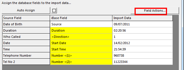 How to Add Direction to Imported Telephone Call Data in i2 iBase When ...