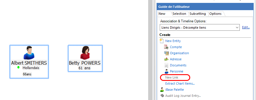 Why is "New Link" unavailable in my iBase Data Sources pane in i2 ...