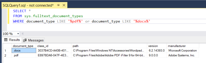 (iBase) How-To Configure Full-Text Search for PDF and DOCX files
